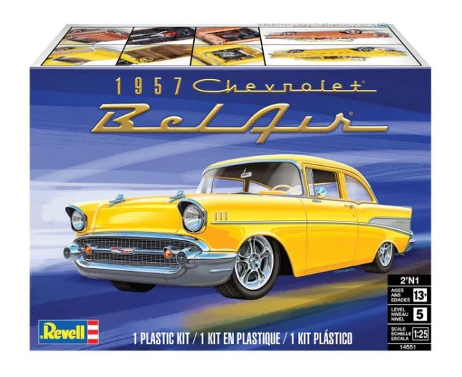 1957 Chevy Bel Air 2'N'1 1:25 Model kit