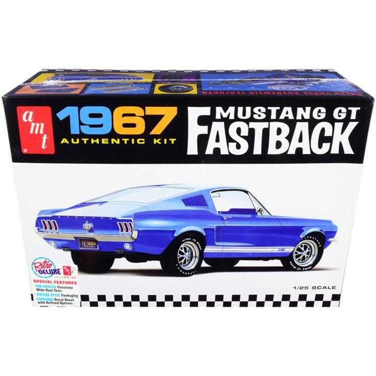 1967 Mustang GT Fastback 1:25 Model Kit