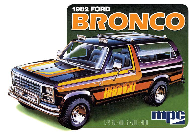 1982 Ford Bronco 1:25 Model Kit