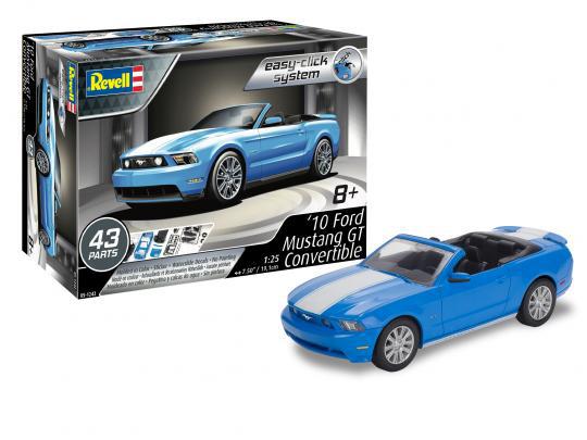2010 Ford Mustang Convertible GT 1:25 SNAP Model Kit