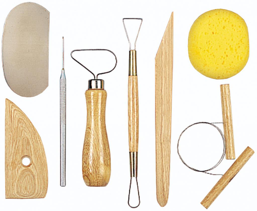 Art Advantage Pottery Tool Kit 8 Piece Set