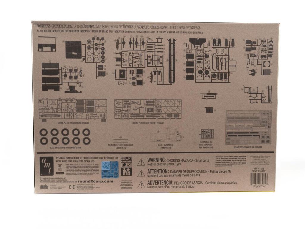 Chevy Titan 90 Cabover 1:25 Model Kit