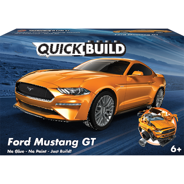 Ford Mustang GT Quick Build SNAP Model Kit