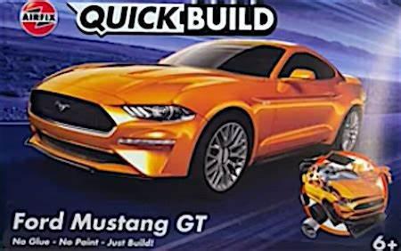 Ford Mustang GT Quick Build SNAP Model Kit