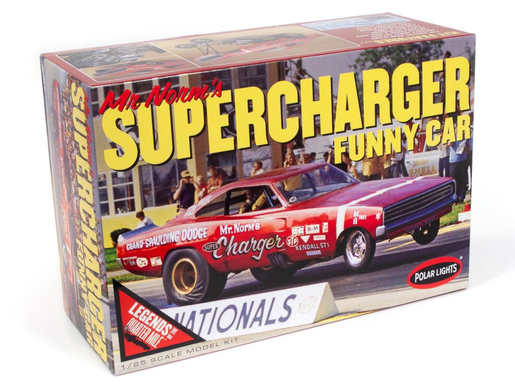1969 Mr. Norm's Dodge Charger Funny Car 1:25 Model Kit