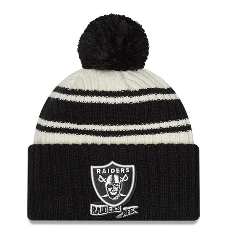 Las Vegas Raiders 2022 Sideline Sport Knit Toque
