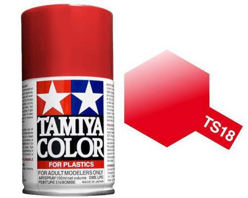 Tamiya Colour Spray Paint - TS-18 Metallic Red